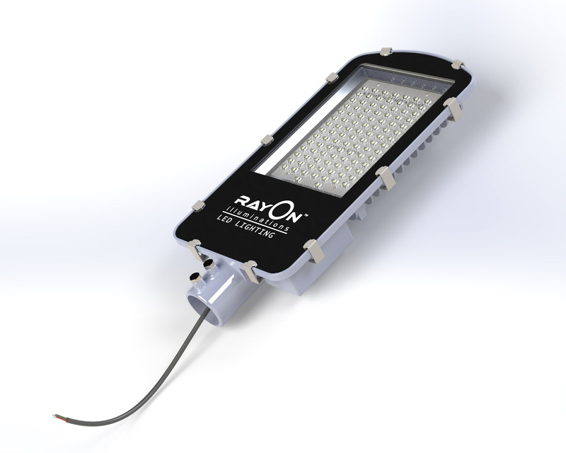 90w led street light | 3D CAD Model Library | GrabCAD