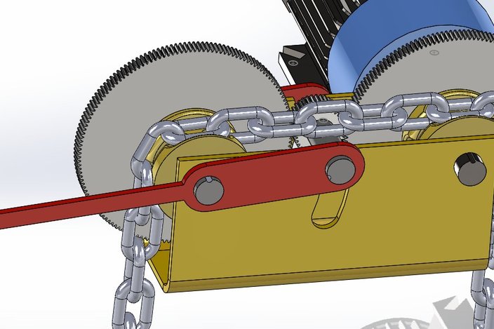 Mechanical Chain Wear Indicator - STEP / IGES, SOLIDWORKS - 3D CAD ...