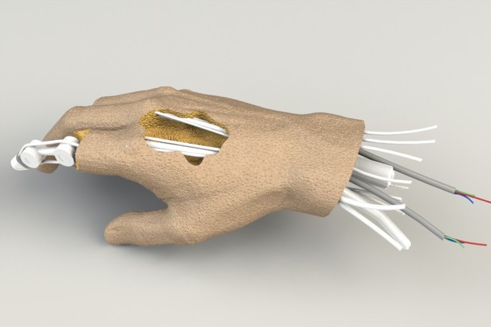 Robot hand - STL, STEP / IGES, SOLIDWORKS - 3D CAD model - GrabCAD