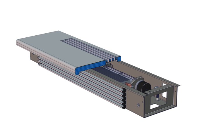 universal build-in window sill/stair fan-coil - - 3D CAD model - GrabCAD