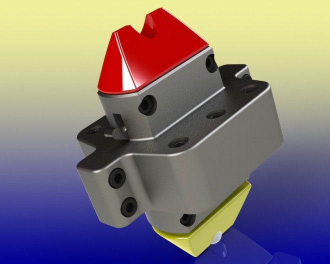 Automatic twist lock concept | 3D CAD Model Library | GrabCAD