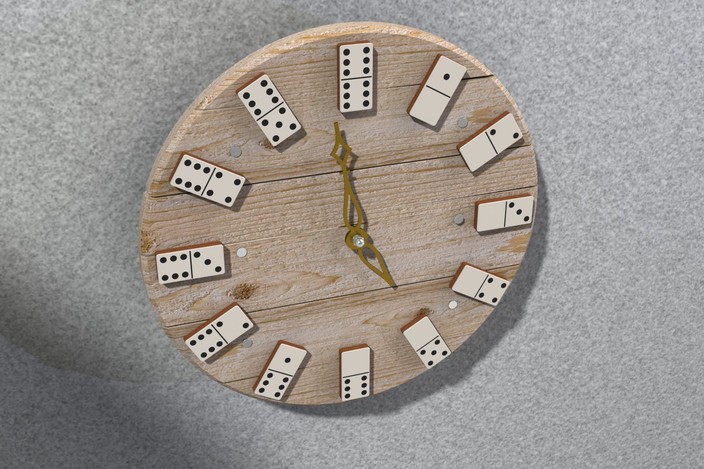 Domino Clock