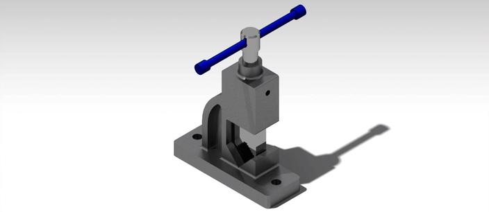 Pipe Vice Assembly - STEP / IGES - 3D CAD model - GrabCAD