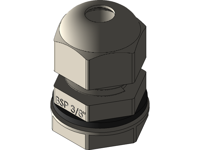 Cable Gland M20: Hawkeye 3D CAD Model Library GrabCAD, 46% OFF