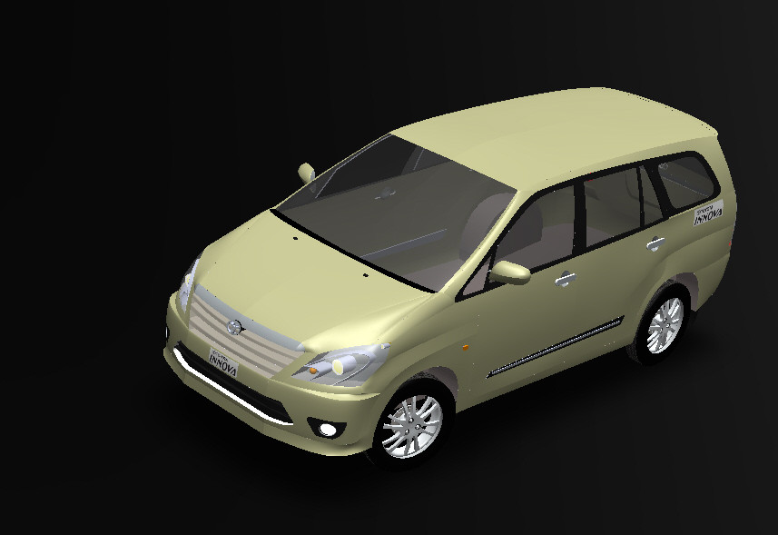 TOYOTA INNOVA | 3D CAD Model Library | GrabCAD