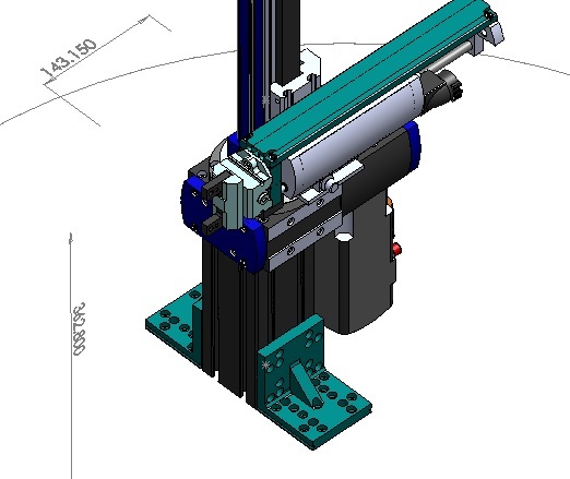 Cylindrical Robot - STL, SOLIDWORKS - 3D CAD model - GrabCAD