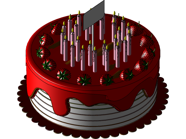3d Animated Birthday Cake Images