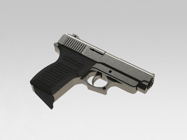 BB Gun Final 001 - AutoCAD, STEP / IGES - 3D CAD model - GrabCAD