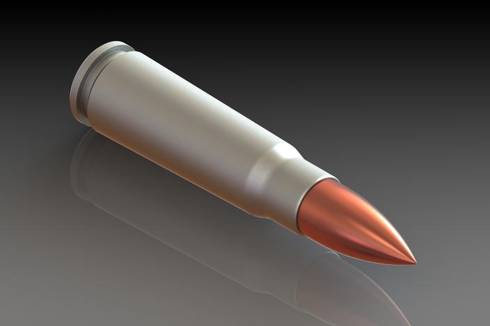 7,62x39 M43 Cartridge - CATIA, STEP / IGES, Other - 3D CAD model - GrabCAD