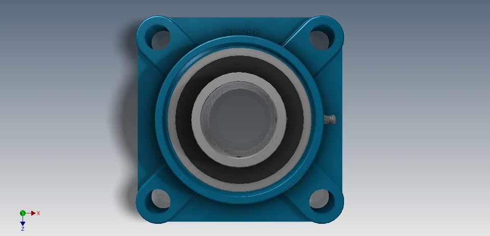 UCF 208 Pillow Block Bearing 3D CAD Model Library GrabCAD, 41% OFF