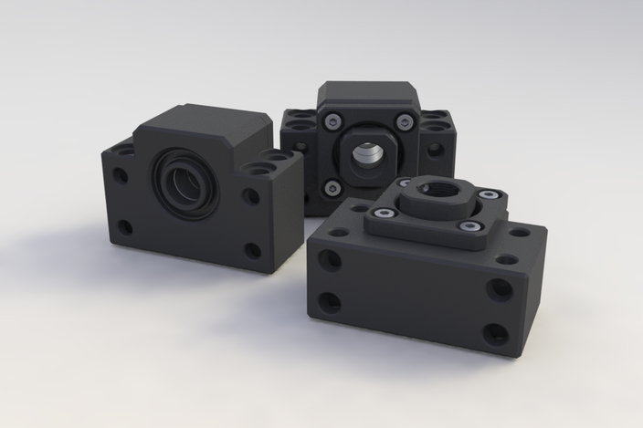 BK12 Ballscrew Support - SOLIDWORKS - 3D CAD model - GrabCAD