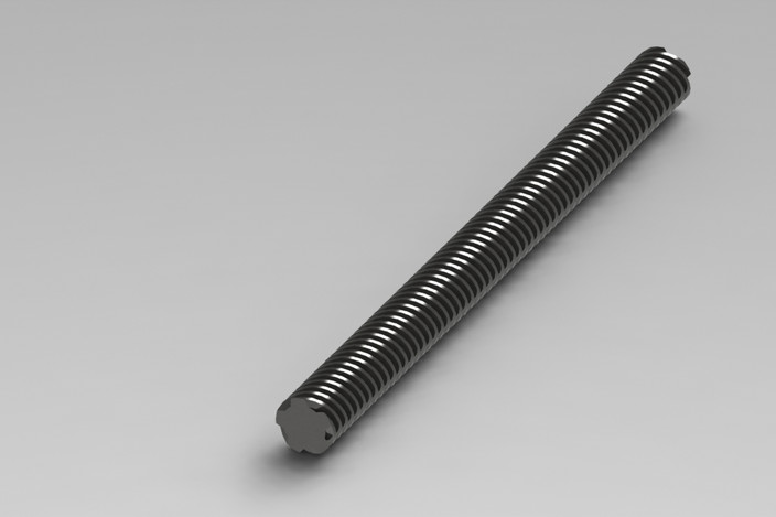 ACME Threaded rod 1/2 10 5 Start 6"