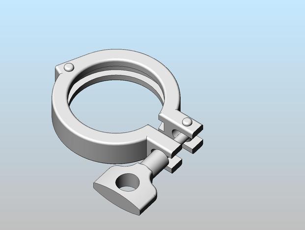 1-1/2 TRI CLAMP.SLDPRT - SOLIDWORKS, Other - 3D CAD model - GrabCAD