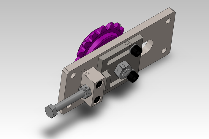 Sprocket & Tensioner Units - STEP / IGES - 3D CAD model - GrabCAD