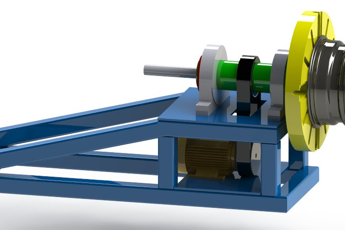 Car Wheel Dynamic Cornering Fatigue Test Machine