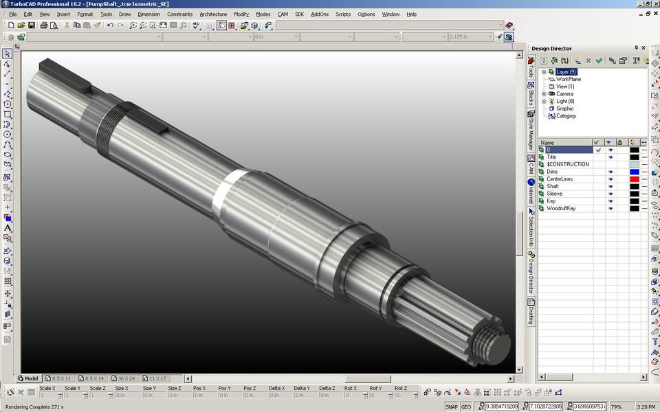 Pump Shaft Design