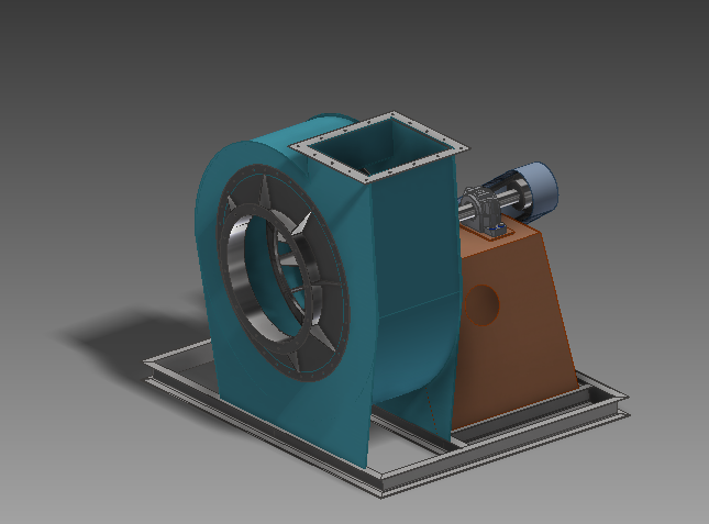 ID Fan 30 KW | 3D CAD Model Library | GrabCAD