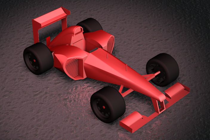 GP4/F1 Racing model - Solid Edge, STEP / IGES - 3D CAD model - GrabCAD