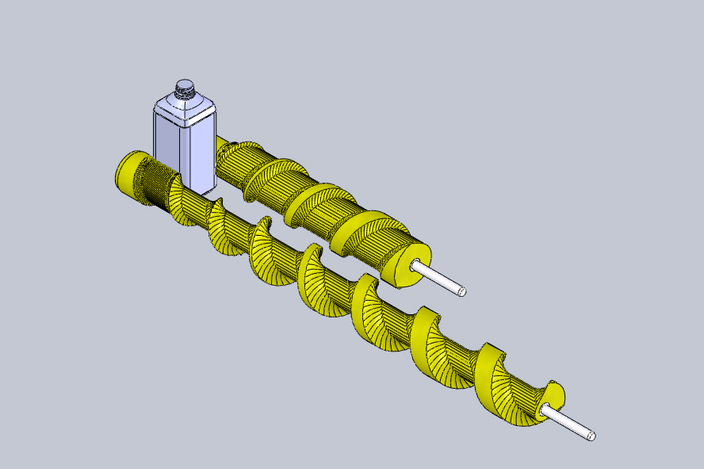 Offset Timing Screw Assy - STEP / IGES - 3D CAD model - GrabCAD