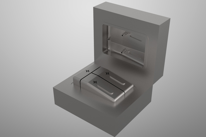 Mold Core Cavity Design - SOLIDWORKS - 3D CAD model - GrabCAD