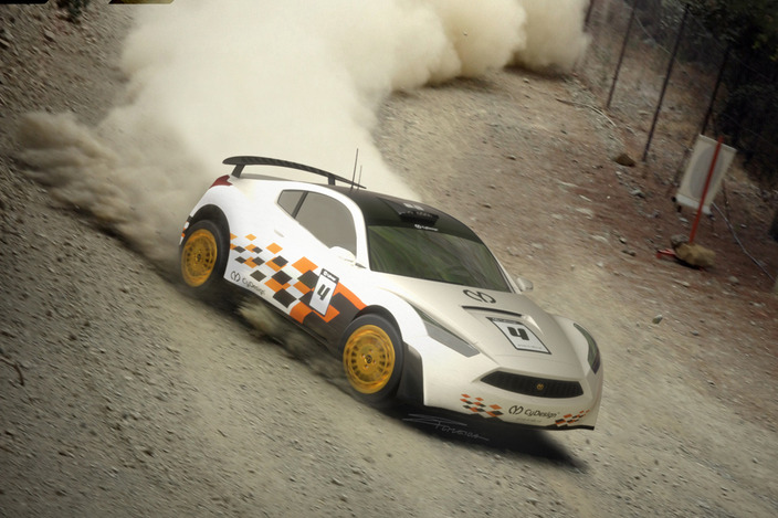 Cydesign SS-4 (Group-B Rally car design challenge) - STEP / IGES, Other ...
