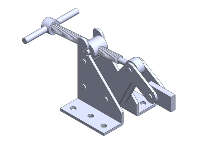 Clamping device - SOLIDWORKS - 3D CAD model - GrabCAD