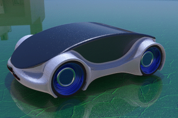 My Future Car - STL, STEP / IGES, SOLIDWORKS, Other - 3D CAD model ...