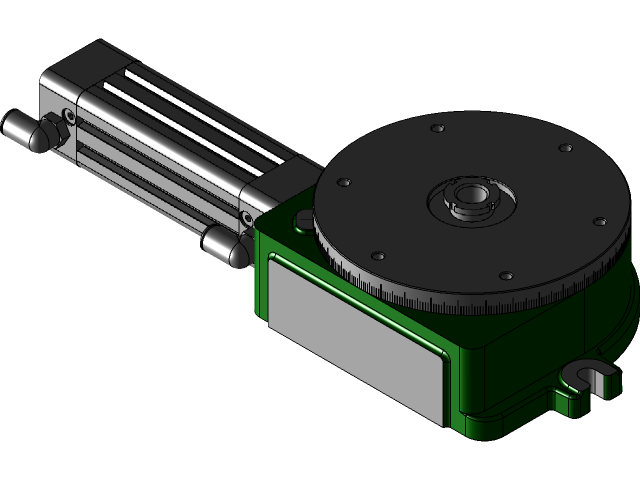 Discrete rotary table | 3D CAD Model Library | GrabCAD