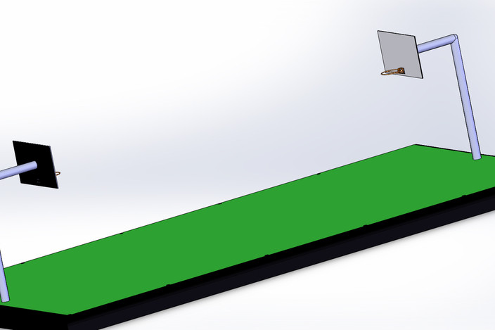 Basketball Court - SOLIDWORKS - 3D CAD model - GrabCAD