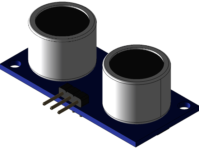 Parallax PING))) | 3D CAD Model Library | GrabCAD