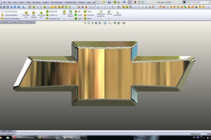Chevrolet Logo - STEP / IGES - 3D CAD model - GrabCAD