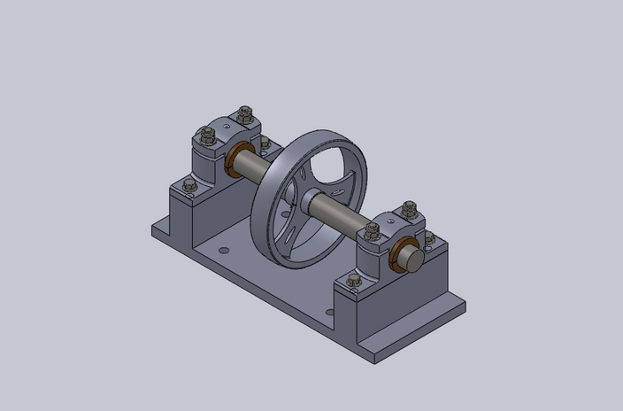 Plummer Block - STL, SOLIDWORKS - 3D CAD model - GrabCAD