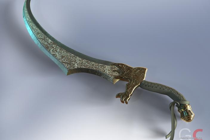 Eagle Sword - STEP / IGES, SOLIDWORKS - 3D CAD model - GrabCAD