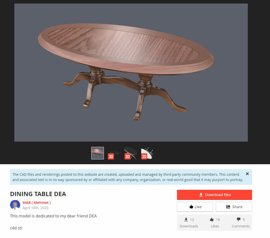 Free CAD Designs, Files & 3D Models | The GrabCAD Community Library