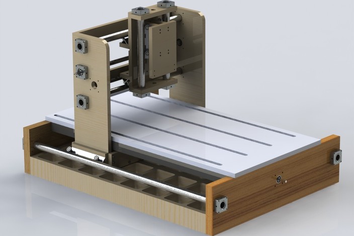 MDF CNC Router Table (Revised) - Other - 3D CAD model - GrabCAD
