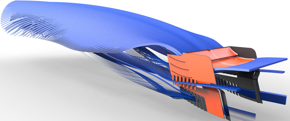 Formula 1 Rear Wing 2019: Design & CFD-Simulation | 3D CAD Model ...
