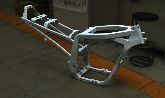 cadre 1100 gsxr 1990 frame