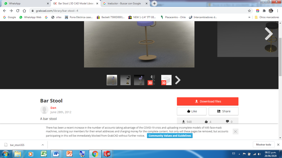 Free CAD Designs, Files & 3D Models | The GrabCAD Community Library