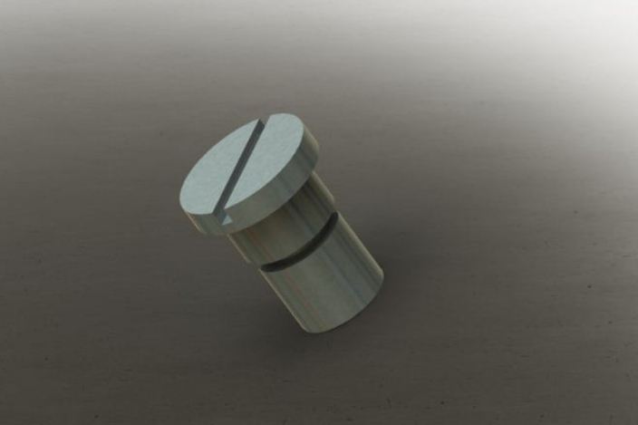 Swivel screw pin - SOLIDWORKS - 3D CAD model - GrabCAD