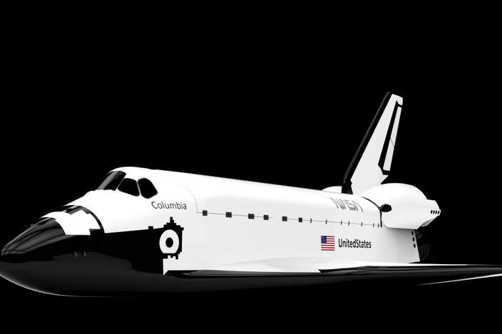 space shuttle columbia - - 3D CAD model - GrabCAD