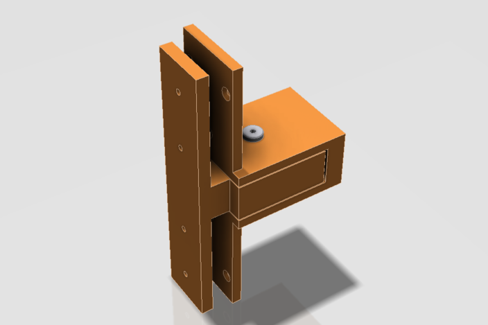 Harmon Style Door Hinge - Autodesk Inventor - 3D CAD model - GrabCAD