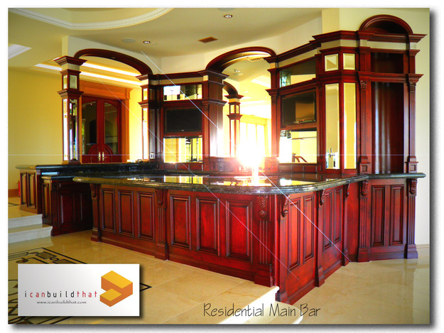 Residential Bar Floor plans & elevations - AutoCAD - 3D CAD model - GrabCAD