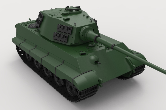 King Tiger Battle tank - Other - 3D CAD model - GrabCAD