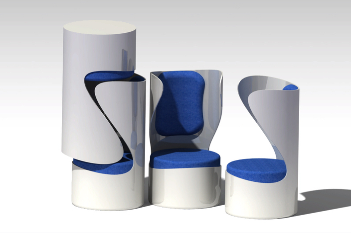 CONCEPT CHAIR - - 3D CAD model - GrabCAD