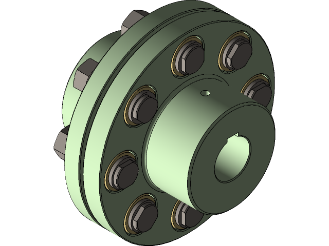 Flexible Coupling Dwg : 2D/3D CAD Drawings – KCCR