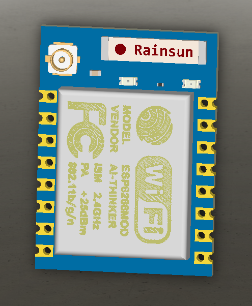 Esp07 Pinout Esp 07s (esp 07 Updated Version) Esp8266 Serial To Wifi
