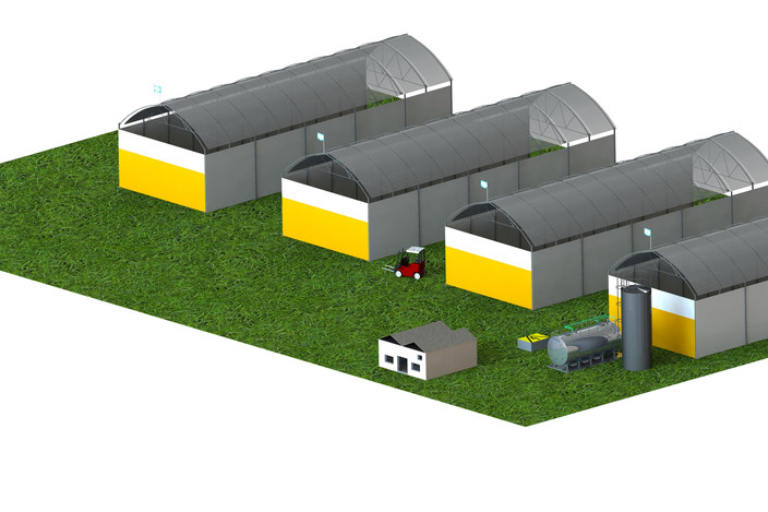 Greenhouse Project - - 3D CAD model - GrabCAD