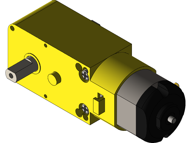 DC Motor Gearbox 'TT Motor' 3D CAD Model Library GrabCAD, 52% OFF