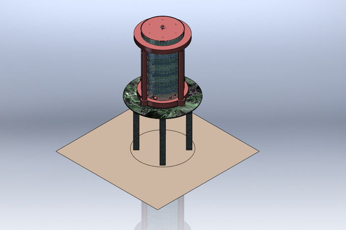 MONO VERTICAL CRYSTALLIZER - SOLIDWORKS - 3D CAD model - GrabCAD