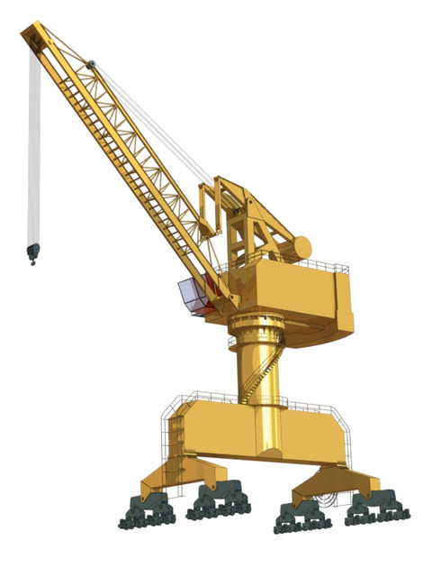 Shipyard Crane Model 3D Model, 45% OFF | www.pinnaxis.com